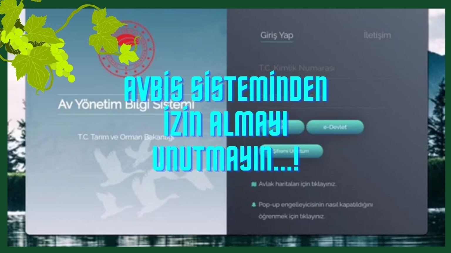 Avbis Nedir Avbis Giriş - AVBİS AVLAK YÖNETİMİ BİLGİ SİSTEMİ / AVBİS ...